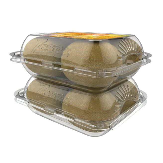 Packaging design kiwi fruit clamshells