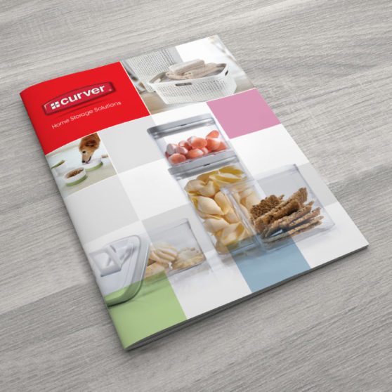 Curver catalogue design