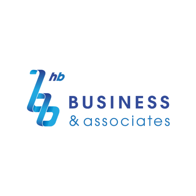 Logo design hb business associates